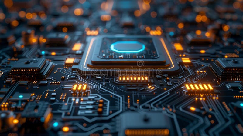 Highly Detailed Background Image for Artificial Intelligence Technology ...