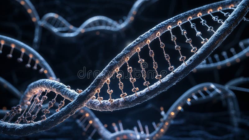 X-ray dna helix structure stock illustration. Illustration of xray ...