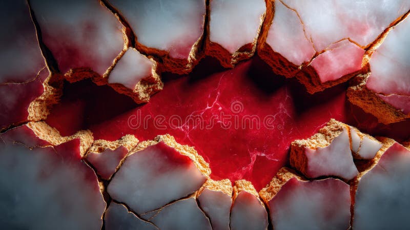 Wrinkled Metallic Foil in Dull Copper Tones Stock Illustration ...