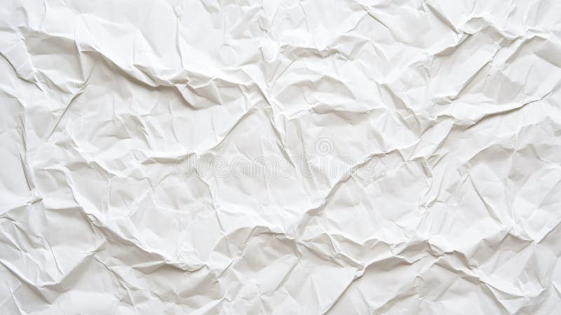 Highly Detailed Crumpled White Paper Texture High Quality Image Stock ...