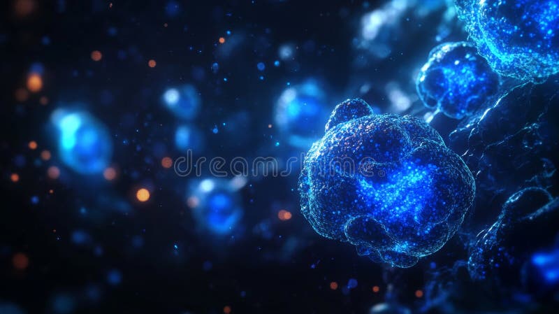 Highly Detailed 3D Render of Beta Cells in the Pancreas Environment ...