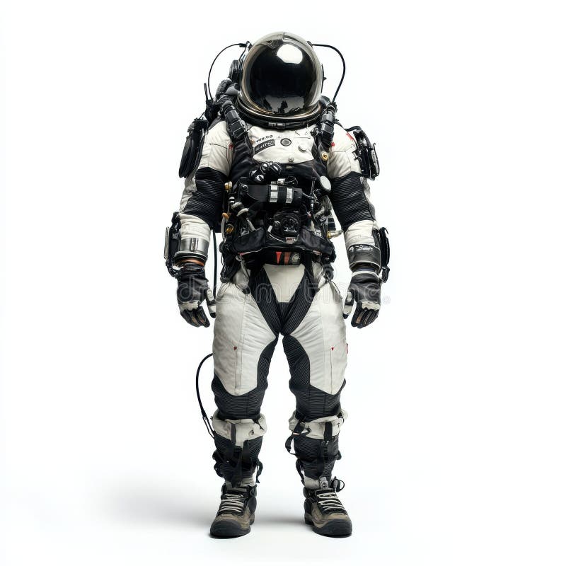 Highly Detailed Futuristic Space Suit with Advanced Technology Design ...