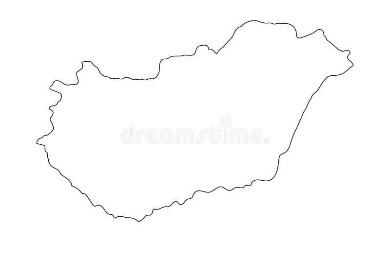 Detailed Map Hungary Stock Illustrations – 1,103 Detailed Map Hungary ...