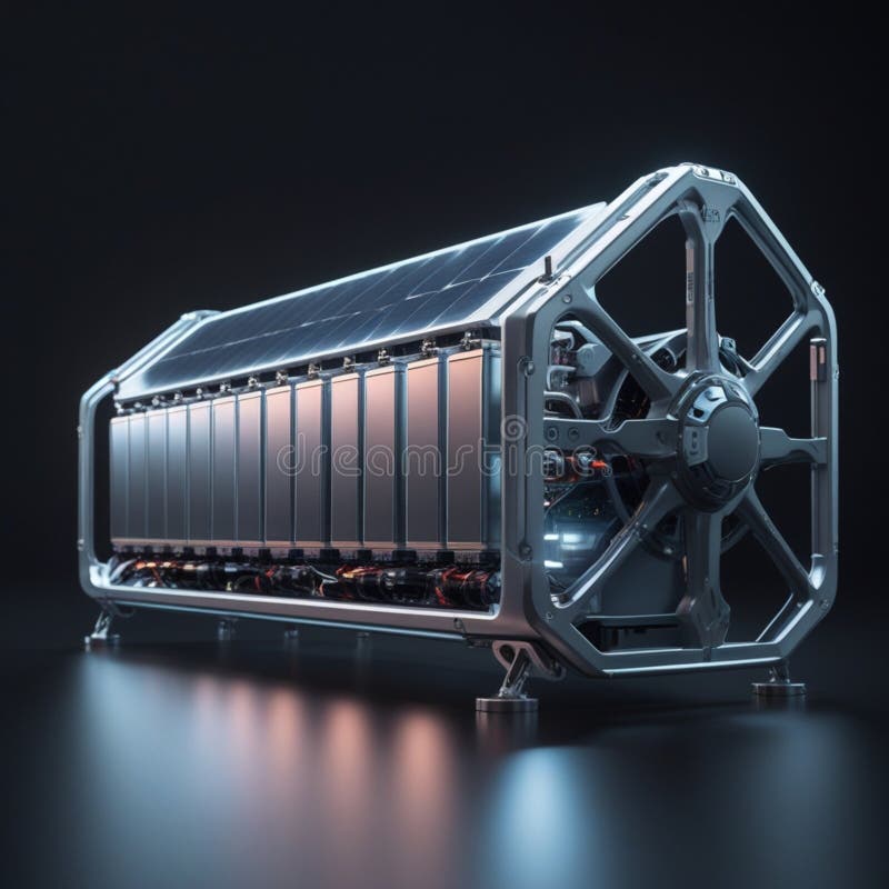 A Highly Detailed, Hyper-realistic, 8K Image of an Isolated, Futuristic ...