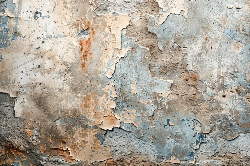 A Highly Detailed, Hyperrealistic Closeup Texture of Aged Concrete with ...