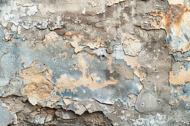 A Highly Detailed, Hyperrealistic Closeup Texture of Aged Concrete with ...