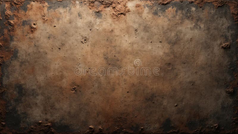 Highly Detailed Hyperrealistic Grunge Texture, Brown and Dark Old ...