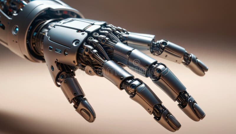 Futuristic Robotic Arm Design Stock Image - Image of innovation ...