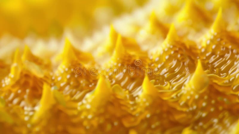 A Highly Detailed Image of a Single Grain of Corn Pollen Showcasing Its ...