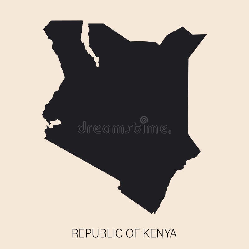Editable Map Kenya Stock Illustrations – 87 Editable Map Kenya Stock ...