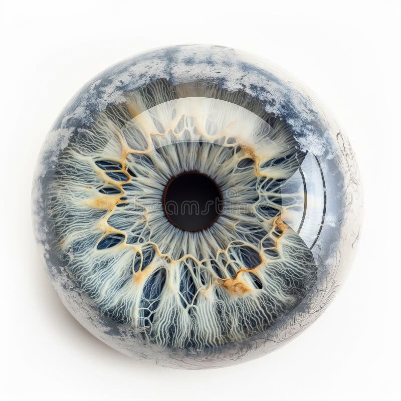 Intricate Human Iris Macro stock image. Image of cornea - 314774975