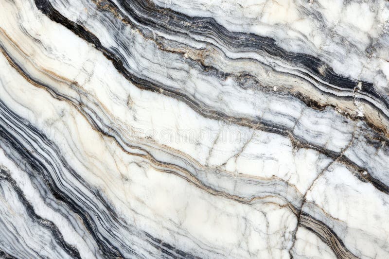 Highly Detailed Marble Stone Texture in White and Grey, Elegant Veining ...