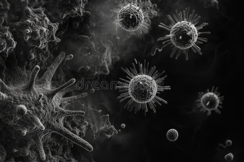 Highly Detailed Microscope View of PM2.5 Particles of Various Irregular ...