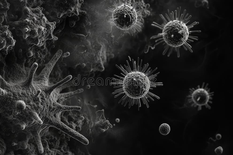 Highly Detailed Microscope View of PM2.5 Particles of Various Irregular ...