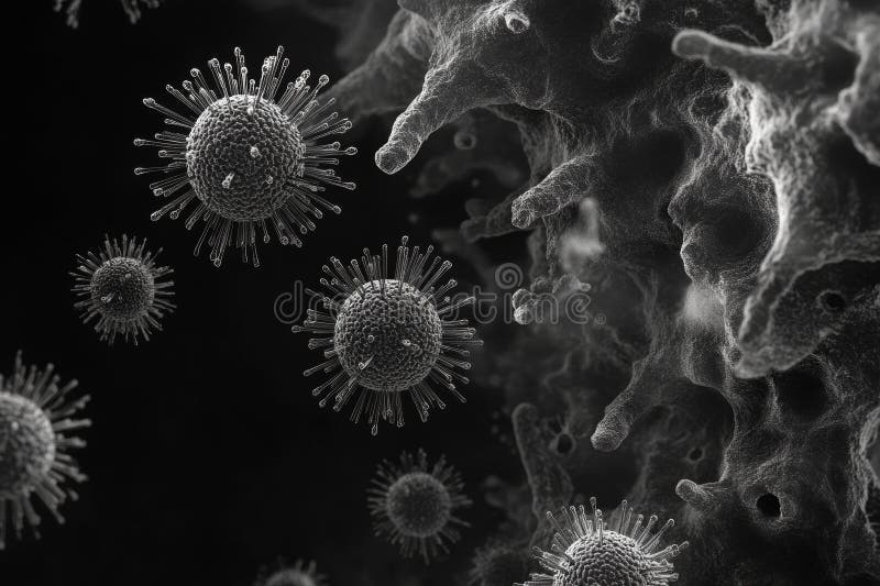 Highly Detailed Microscope View of PM2.5 Particles of Various Irregular ...