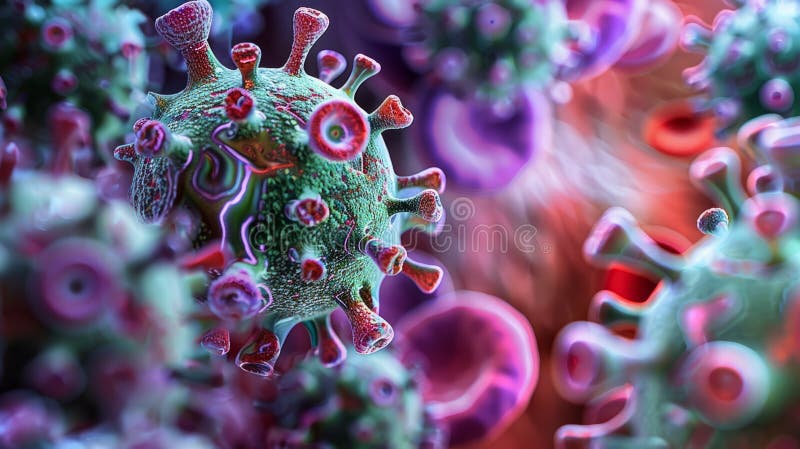 A Highly Detailed, Microscopic View of the Smallpox Virus Stock ...