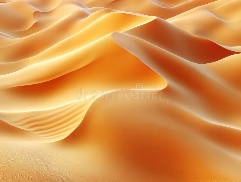 Highly Detailed Texture of Orange Red Gradient Sand Dunes Forming a ...