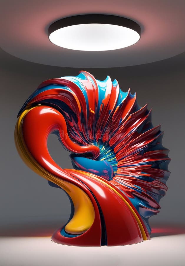 A Highly Detailed, Vibrant and Exaggerated 3D Visualization Illuminated ...