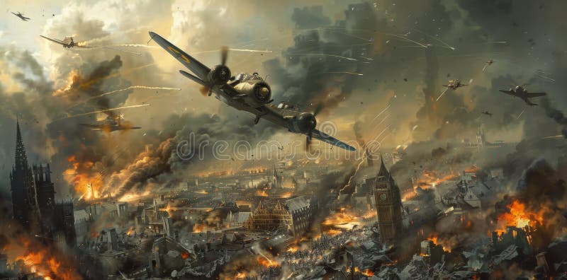 Battlefield Memories. Abstract War-themed Background Stock Illustration ...