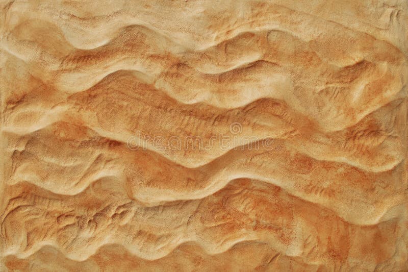 Highly Detailed Windblown Sand Texture Soft Ripples Forming Abstract ...