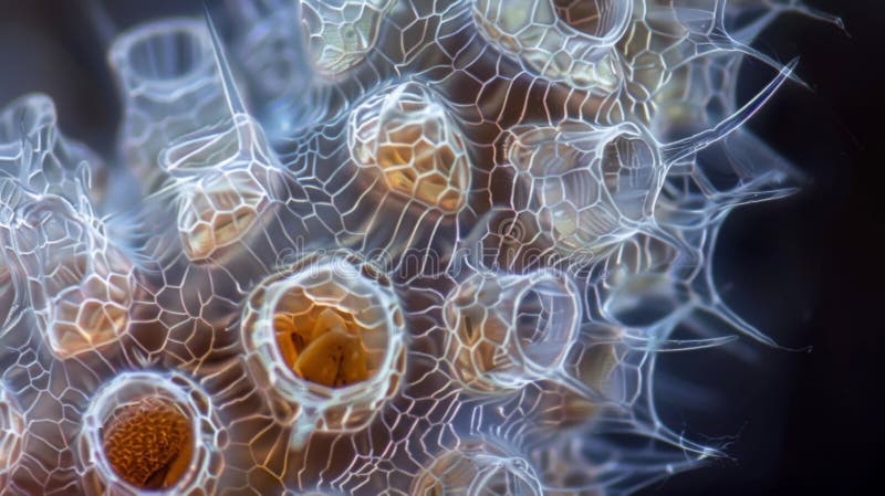 A Highly Magnified Image of a Microscopic Worm Egg Showing the ... A Highly Magnified Image of a Microscopic Worm Egg Showing the ...