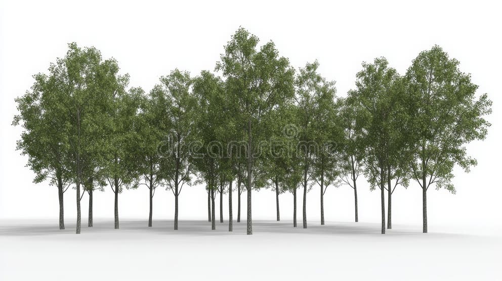 Highly Realistic 3d Trees Model for Architectural Visualization ...