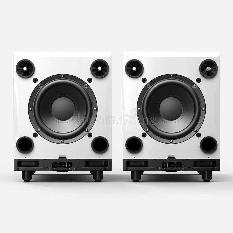 Empty Subwoofer Mockup Stock Illustrations – 11 Empty Subwoofer Mockup ...