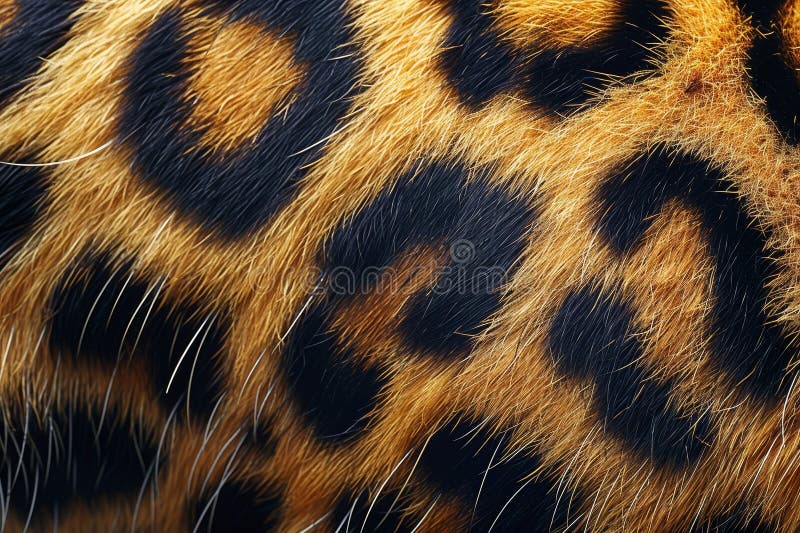 Highly Realistic Leopard Fur Texture with Distinctive Spots Pattern for ...