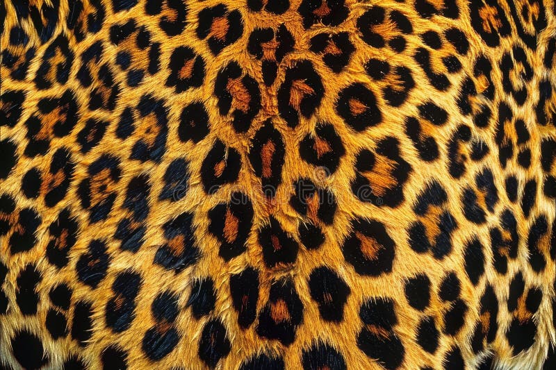 Highly Realistic Leopard Fur Texture with Distinctive Spots Pattern for ...