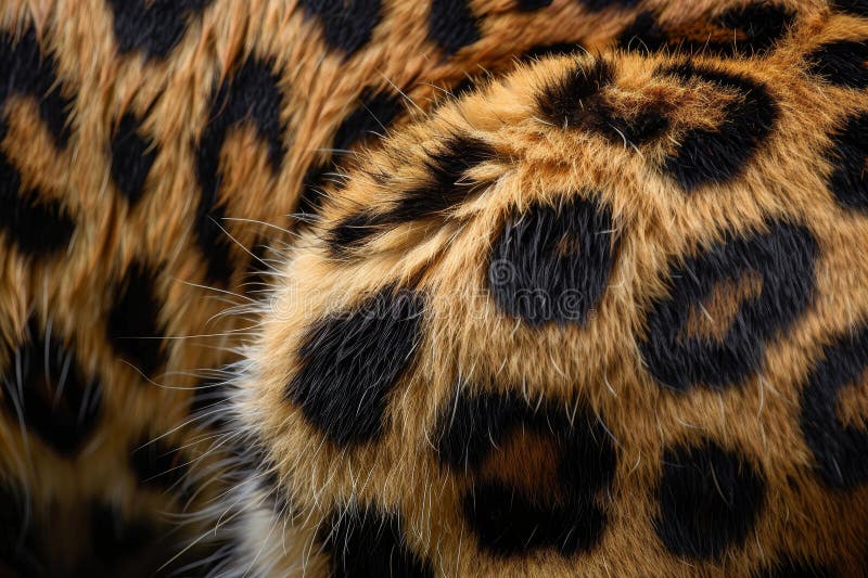Highly Realistic Leopard Fur Texture with Distinctive Spots Pattern for ...