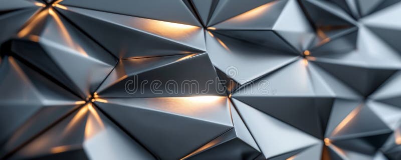 A Highly Reflective Metal Texture with a Geometric Pattern of ...