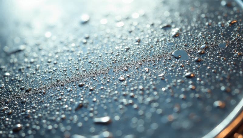 Highly Reflective Silver Plate with Subtle Light Scratches and ...