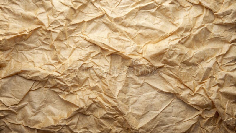 Highly Textured Brown Wrinkled Paper Background, Ideal for Design ...