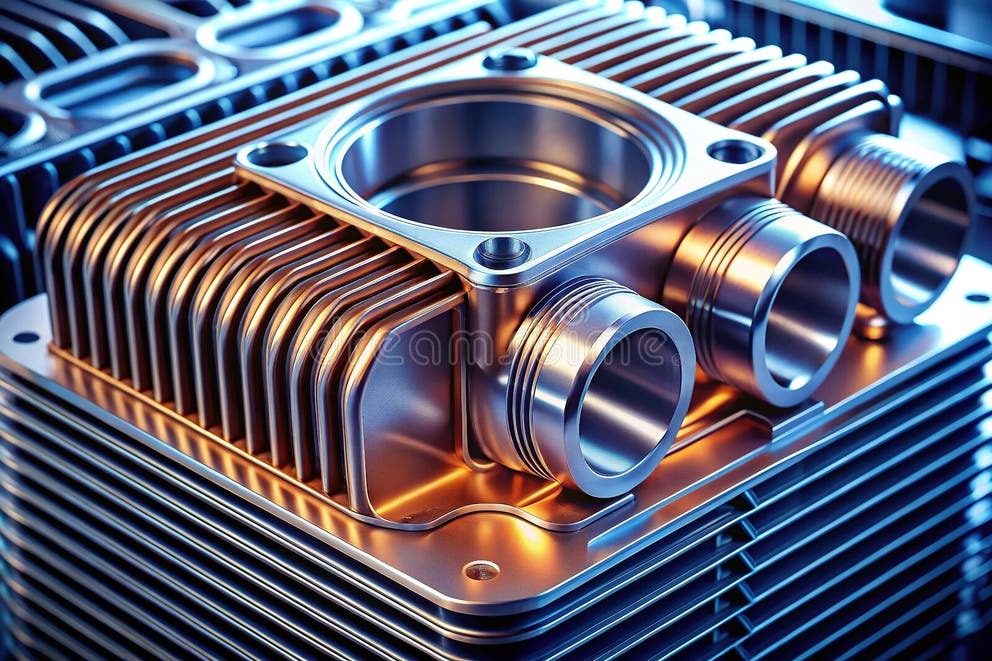 HighPerformance Air Compressor Cylinder Head with Optimized Cooling ...