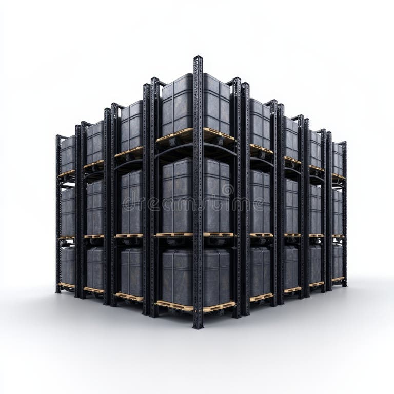 Highperformance Computing, Stack of Black Servers with Gold Accents for ...