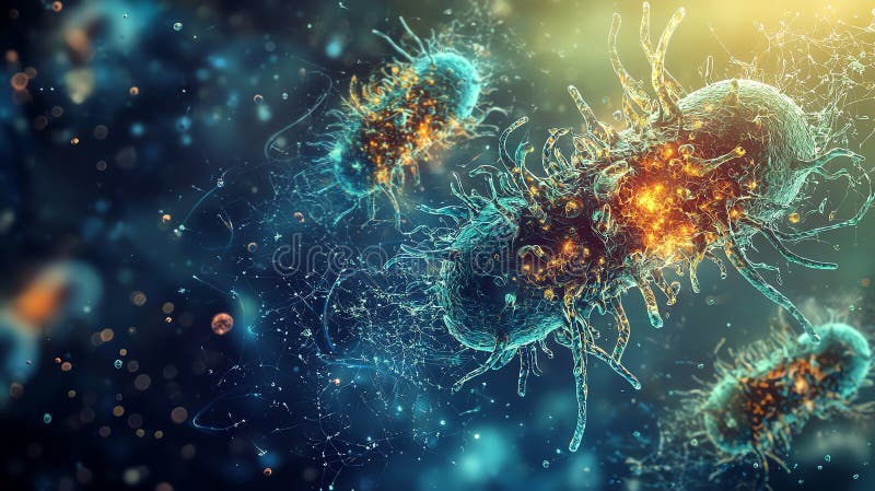 A Highpowered Image of Bacteria Dividing through Binary Fission ... A Highpowered Image of Bacteria Dividing through Binary Fission ...