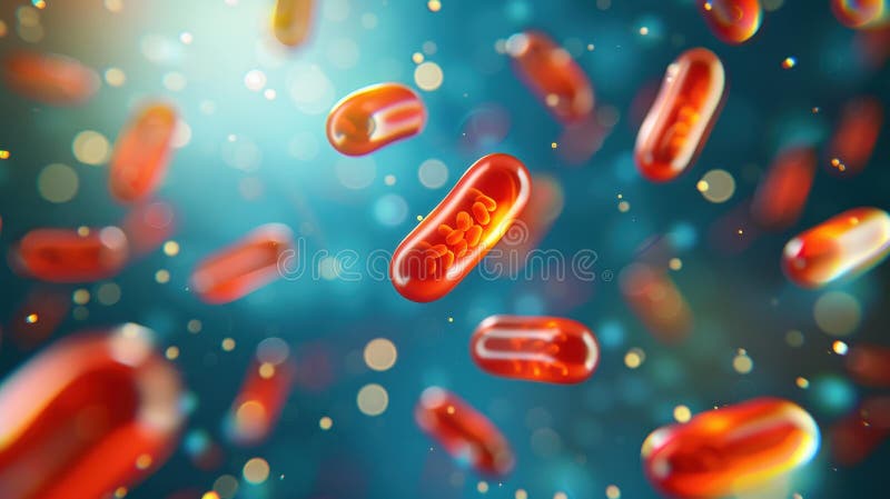 Highquality 3D Render of Bacteria for Educational Use and Scientific ...