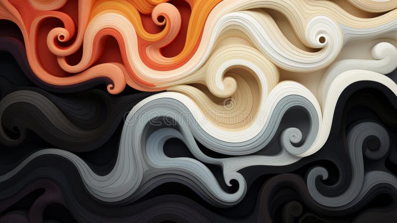 Elegant Stippled Texture and Fluid Lines Meet Intricate Patterns and ...