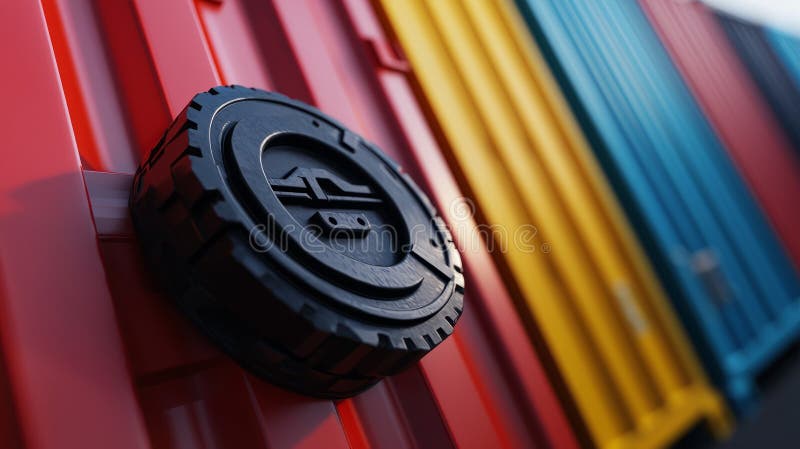 Highquality 8K Realistic Image of Isolated Shipping Container ...