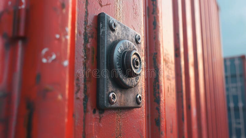 Highquality 8K Realistic Image of Isolated Shipping Container ...