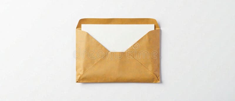 HighQuality Studio Mockup of an Empty Brown Envelope Perfect for ...