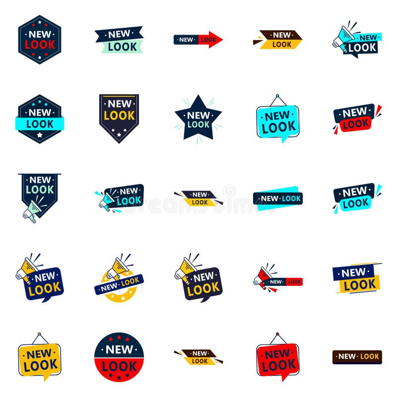 25 Highquality Vector Designs for a Professional New Look Stock Vector ...