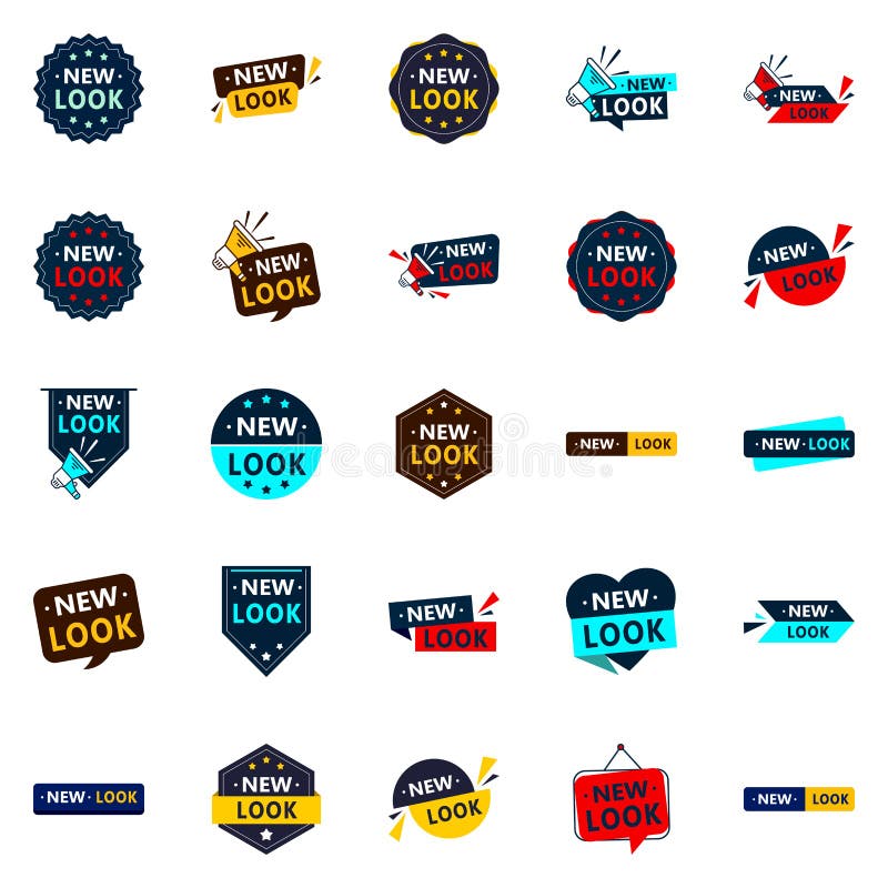 25 Highquality Vector Designs for a Professional New Look Stock Vector ...