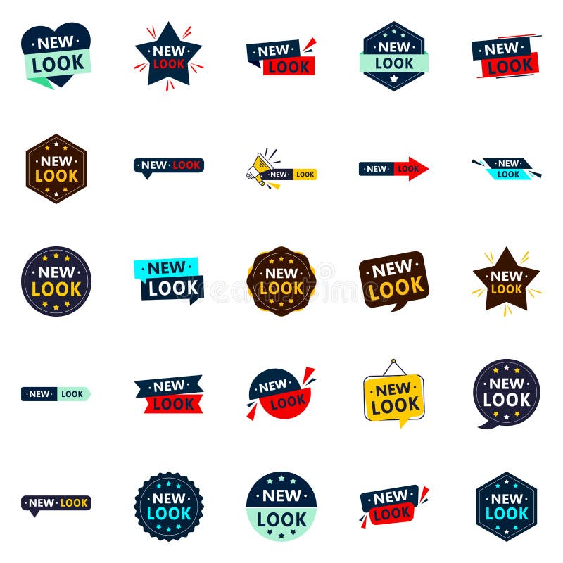 25 Highquality Vector Designs for a Professional New Look Stock Vector ...