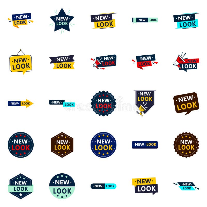 25 Highquality Vector Designs for a Professional New Look Stock Vector ...