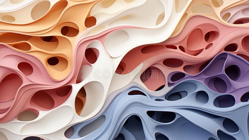 Highresolution Cell Illustrations with Elegant Design, Soft Hues ...