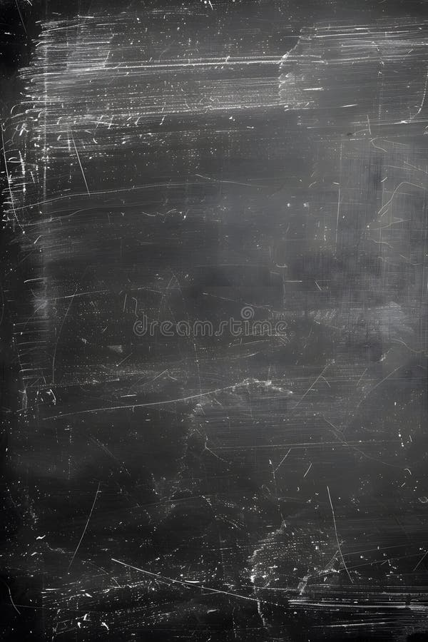 Vintage Chalkboard Texture with Scratches and Marks, Ideal for Retro or ...