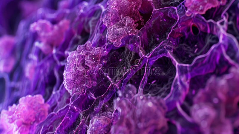 A Highresolution Image of an Animal Tissue Sample Highlighting the ...