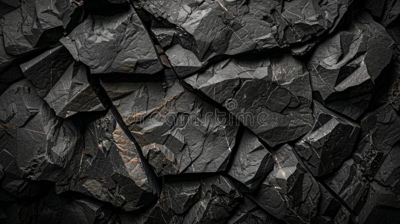 Natural Rock Layers Sharp Geological Formations Rough Texture Abstract ...