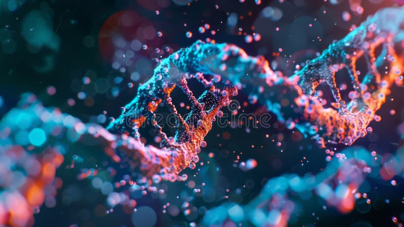 A Highresolution Image of a Gene Sequence Revealing the Intricate ...